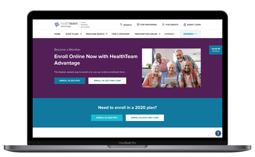 Case Study: HealthTeam Advantage + 78% in CRO - 12% CPC